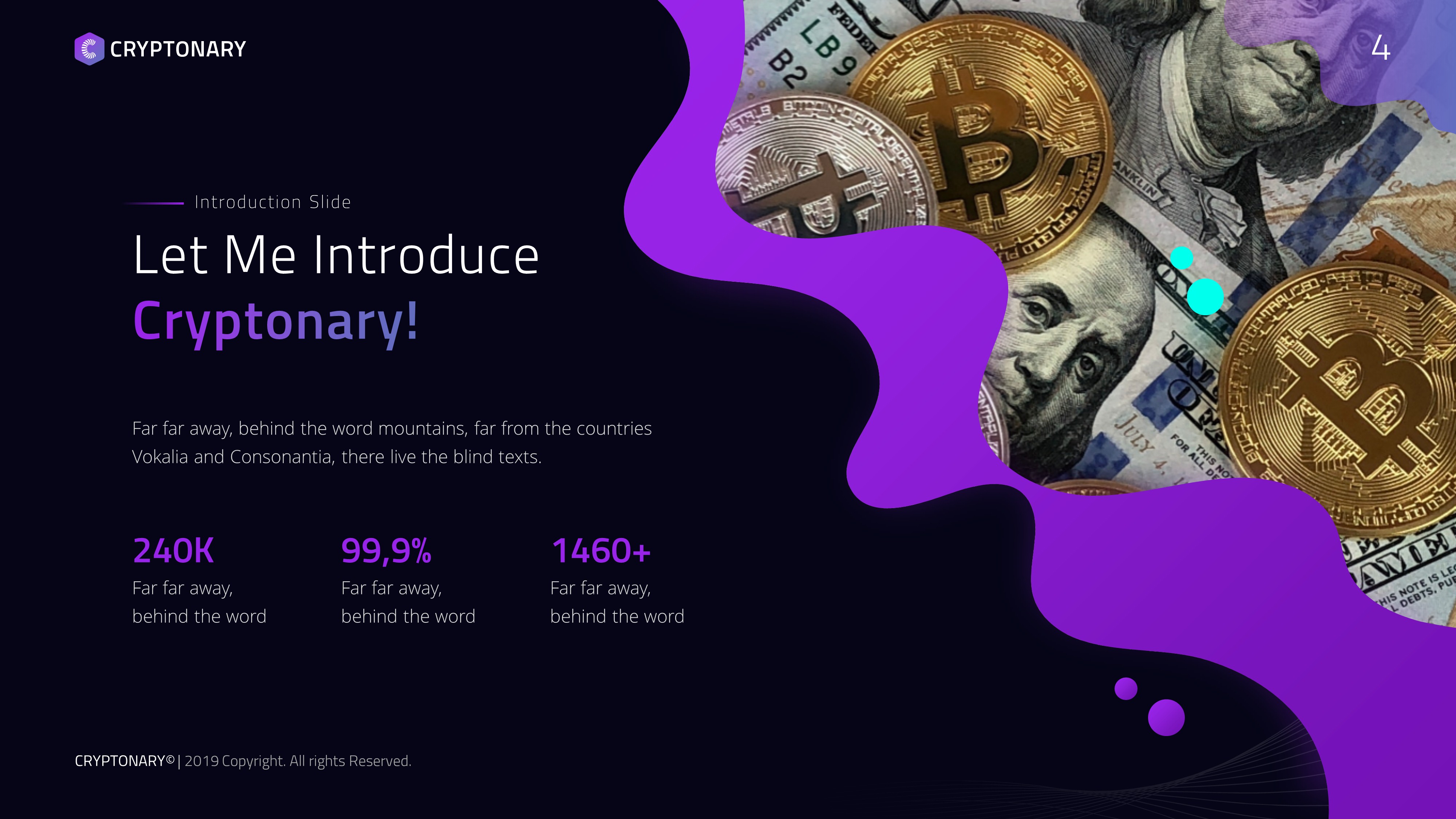 Cryptonary Cryptocurrency PowerPoint Template by BrandEarth | GraphicRiver